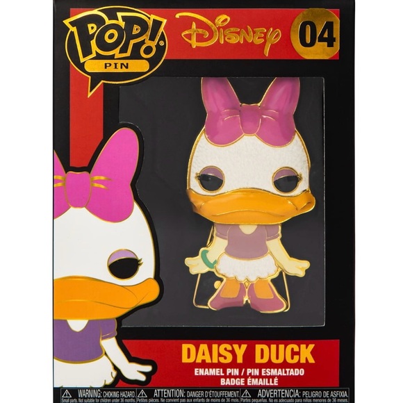 Funko | Accessories | Funko Pop Pin Disney 4 Daisy Duck | Poshmark
